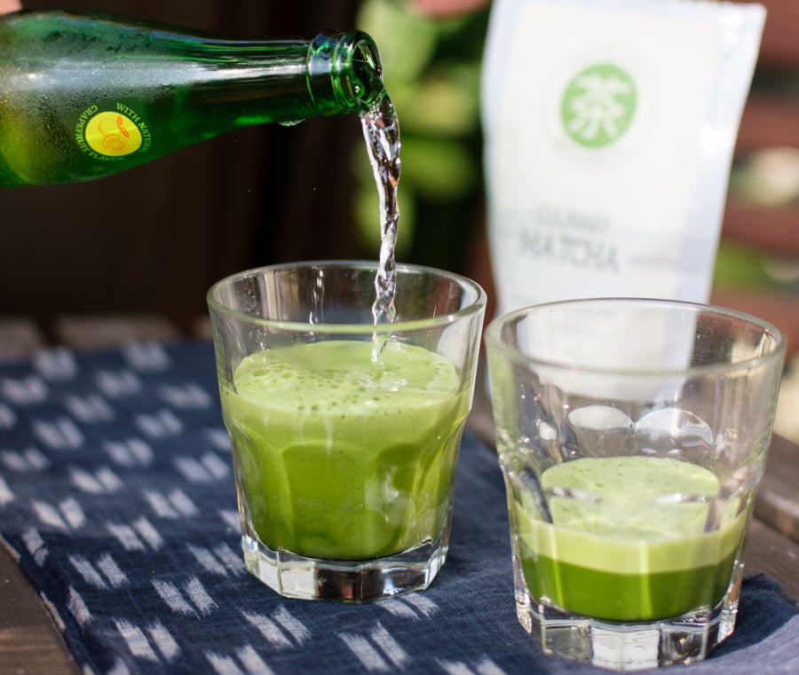 Matcha Soda with Green Tea | Mizuba Tea Co.