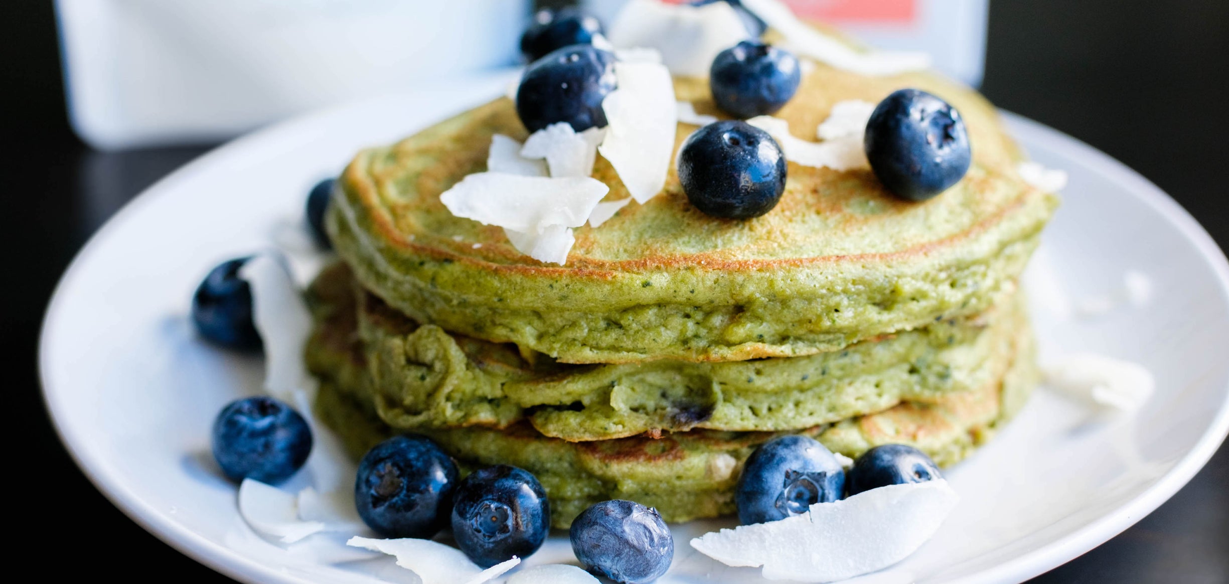 Matcha Green Tea Blueberry Pancake Recipe | Mizuba Tea Co.