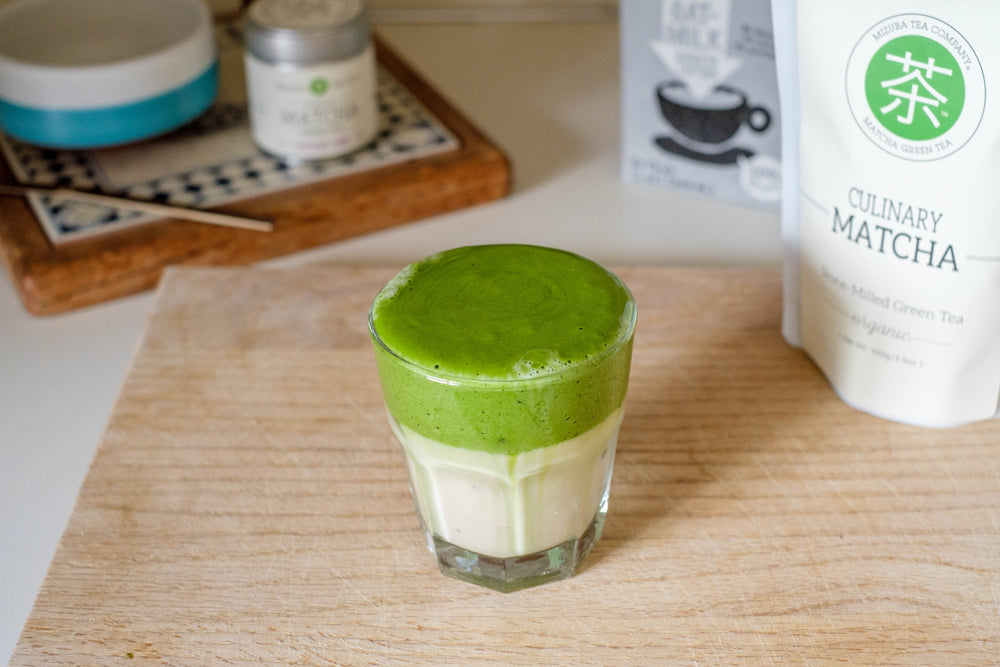 How To Make Dalgona Matcha Lattes - Mizuba Tea Co.
