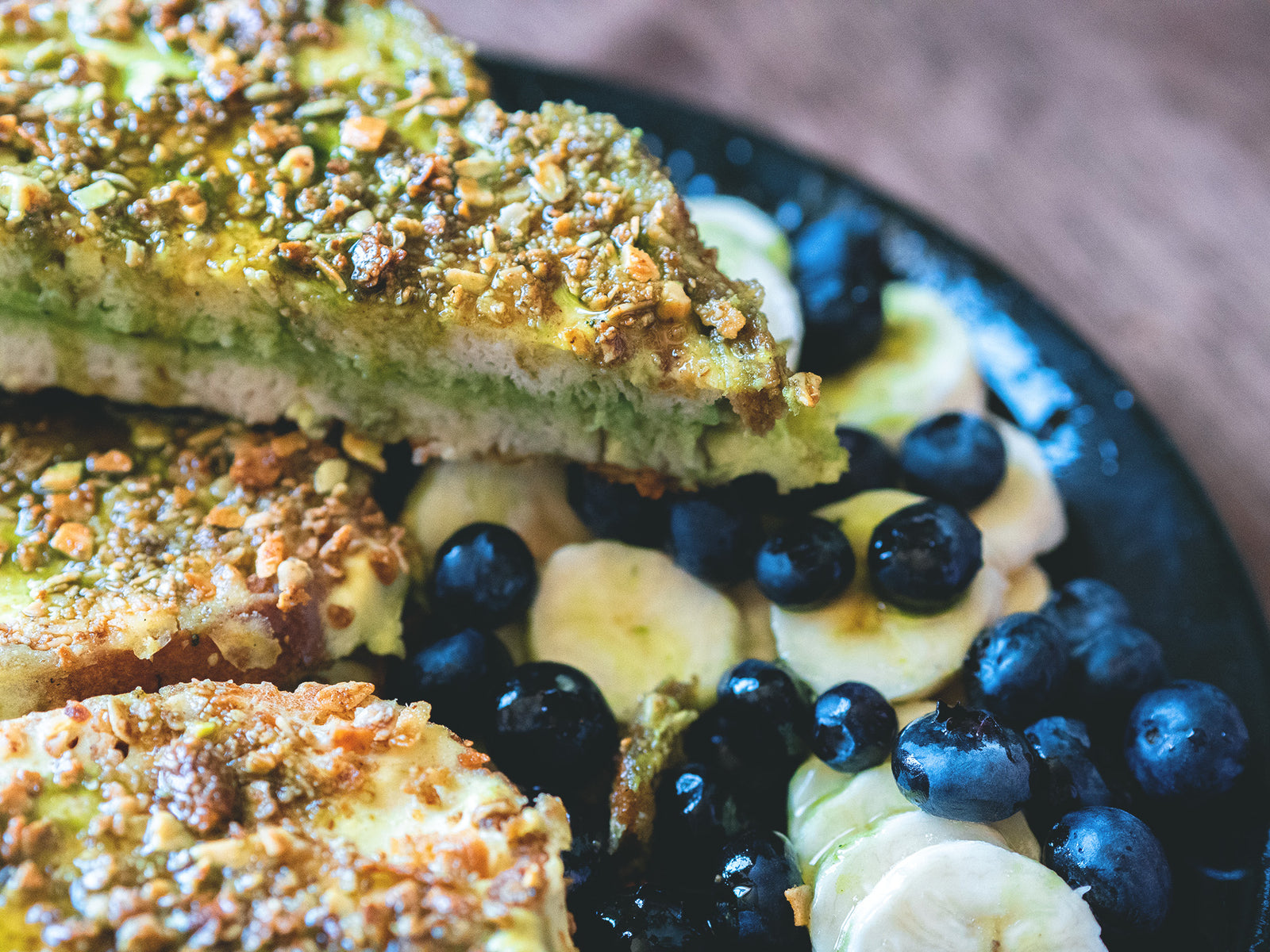 Matcha Green Tea Stuffed French Toast brunch recipe! | Mizuba Tea Co.