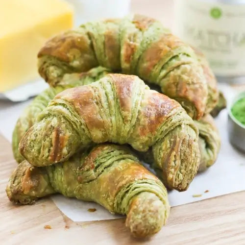 Matcha Croissants Recipe (With Pictures) | Mizuba Tea – Mizuba Tea Co.