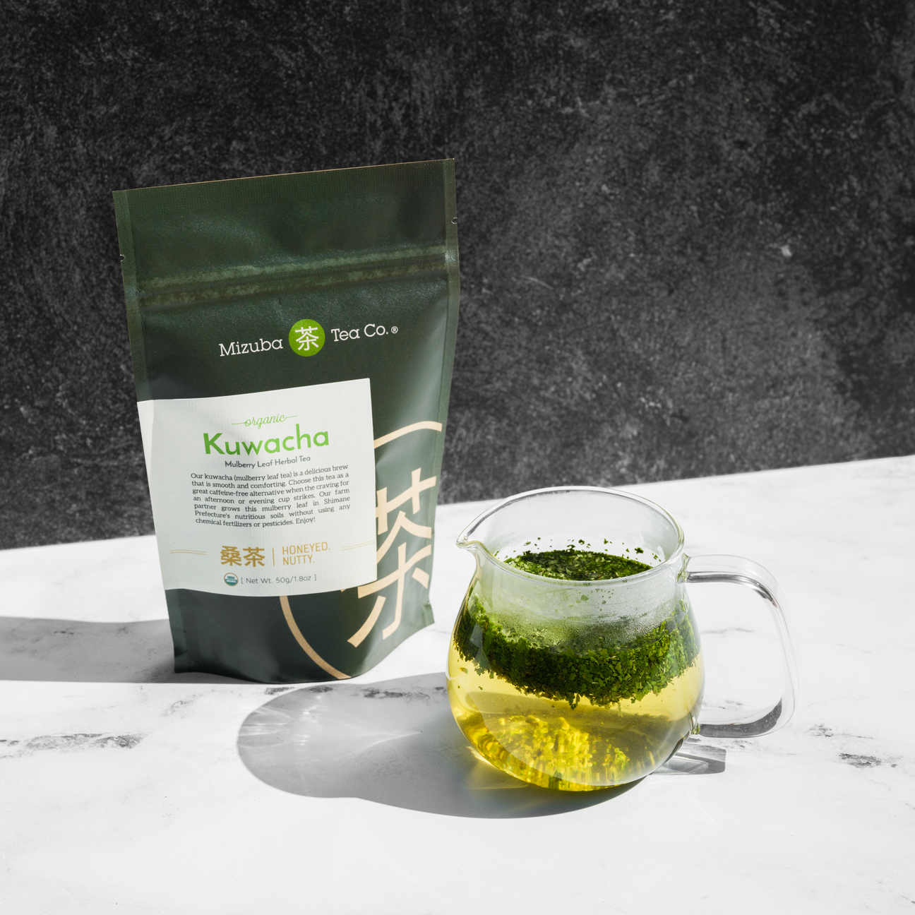Kuwacha Mulberry Loose Leaf Tea | Mizuba Tea Co.
